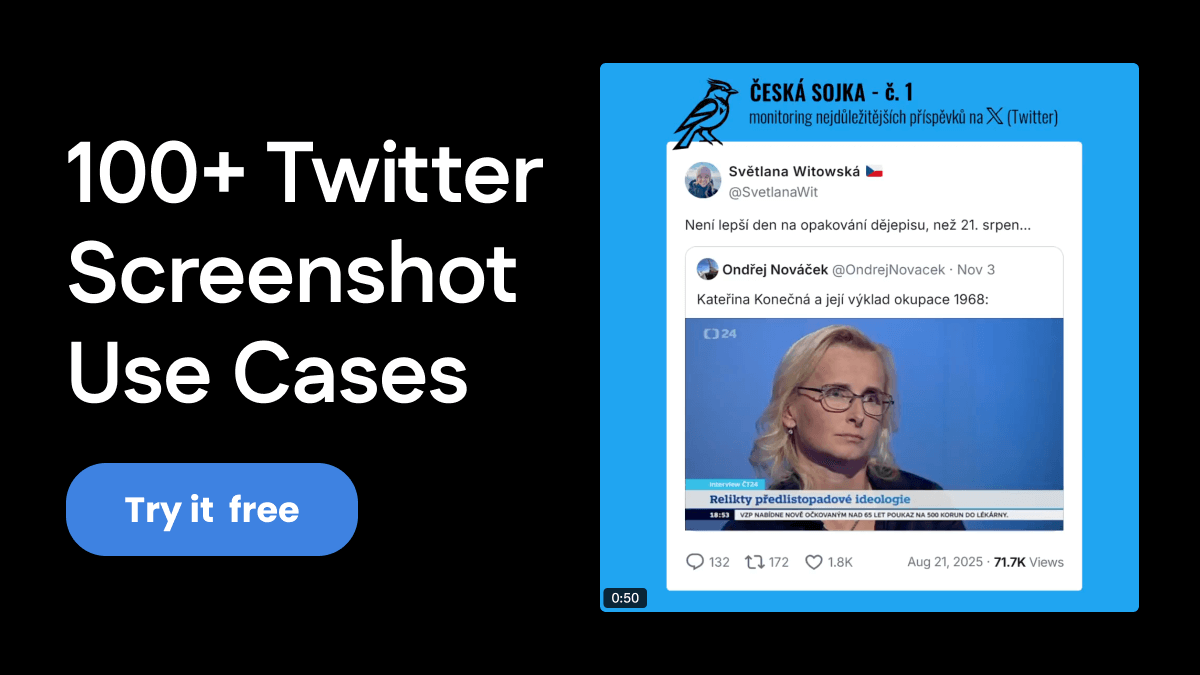 Authentic Twitter Screenshots for News Articles and Publications